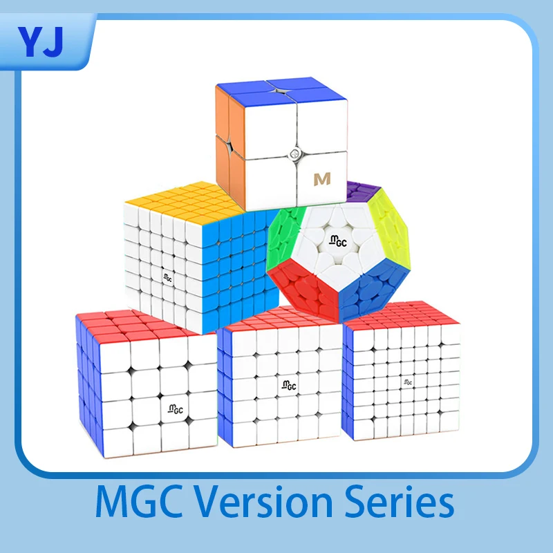 YJ-MGC-Version-Series-2x2-3x3-4x4-5x5-6x6-7x7-Megaminx-M-Magnetic-Magic ...