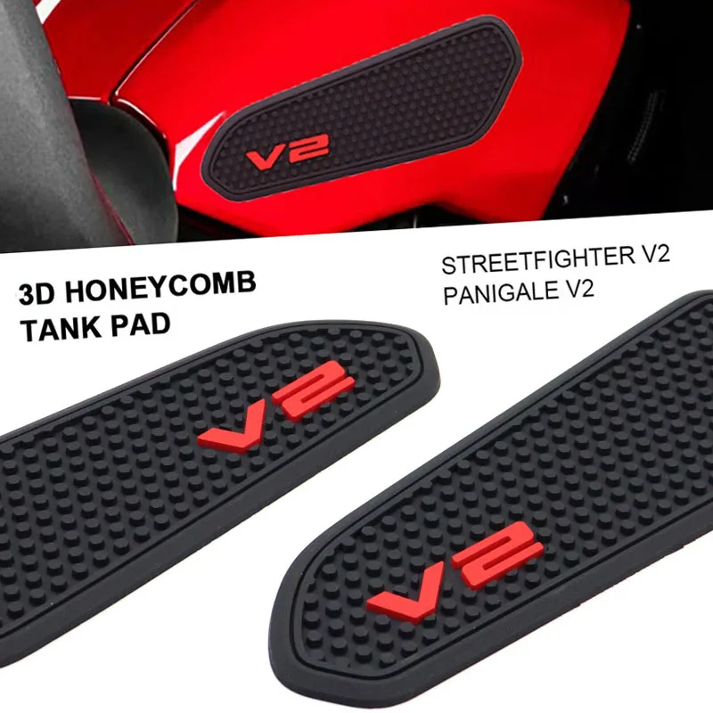 Motorcycle-Side-Fuel-Tank-pad-For-Ducati-Streetfighter-V2-Panigale-V2 ...