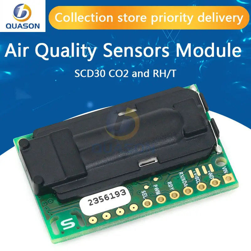 Módulo de sensores de calidad del aire SCD30 para mediciones de CO2 y ...