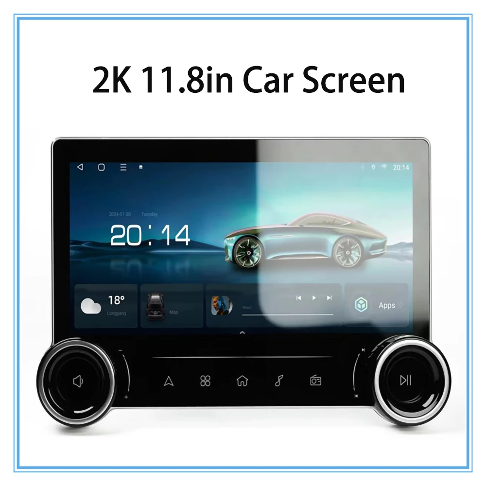 11-8inch-Car-Android-Radio-2K-Touch-Screen-6-128G-4G-WIFI-Wireless ...