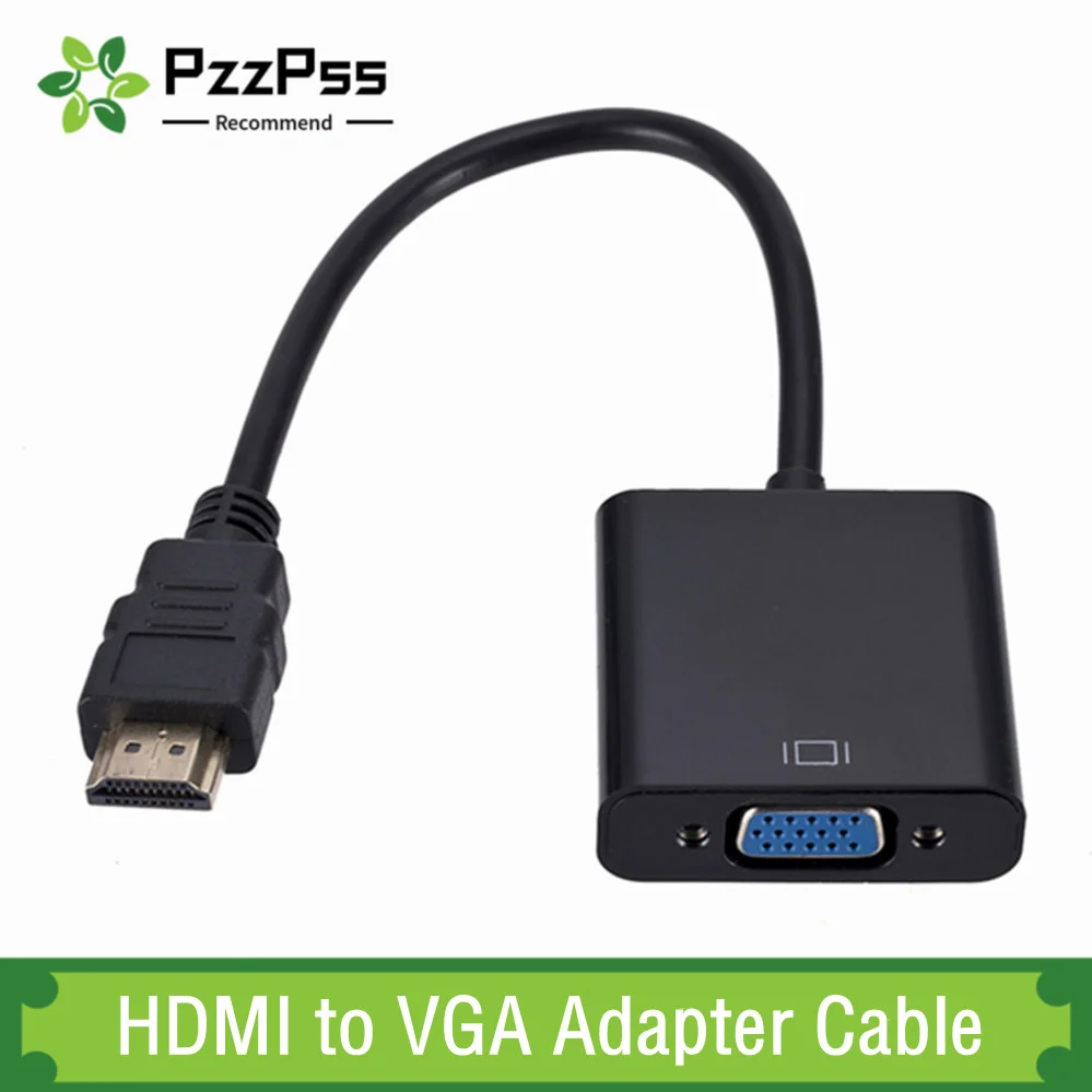 HDMI-compatible-to-VGA-Adapter-1080P-Digital-to-Analog-Converter-Cable ...