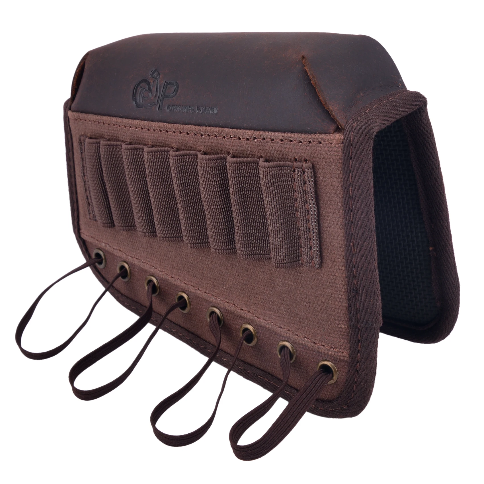 Left-Right-Handed-Leather-Canvas-Rifle-Gun-Buttstock-Cover-Non-Slip ...
