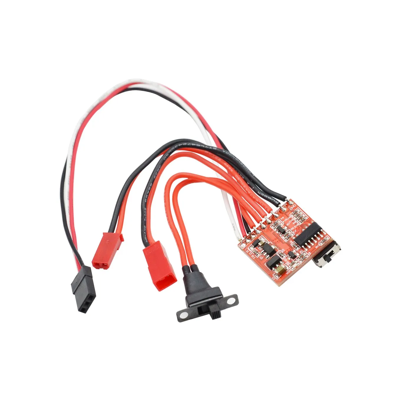 Bidirectional brush ESC with brake 10A 20A 30A Non-brake switchable RC ...