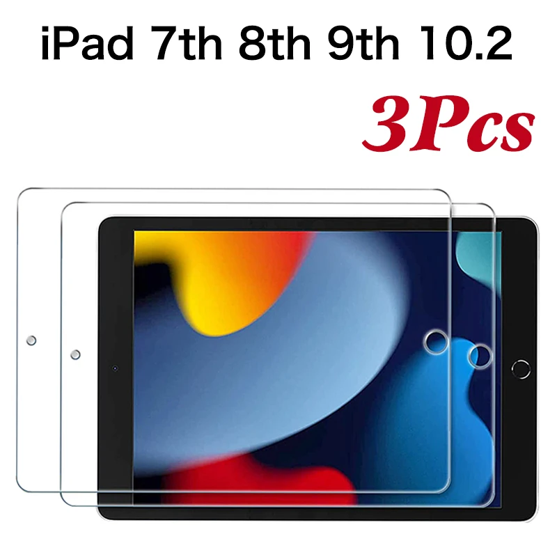 Glass-For-Apple-iPad-7-8-9-10-2-inch-2021-2020-Screen-Protector ...