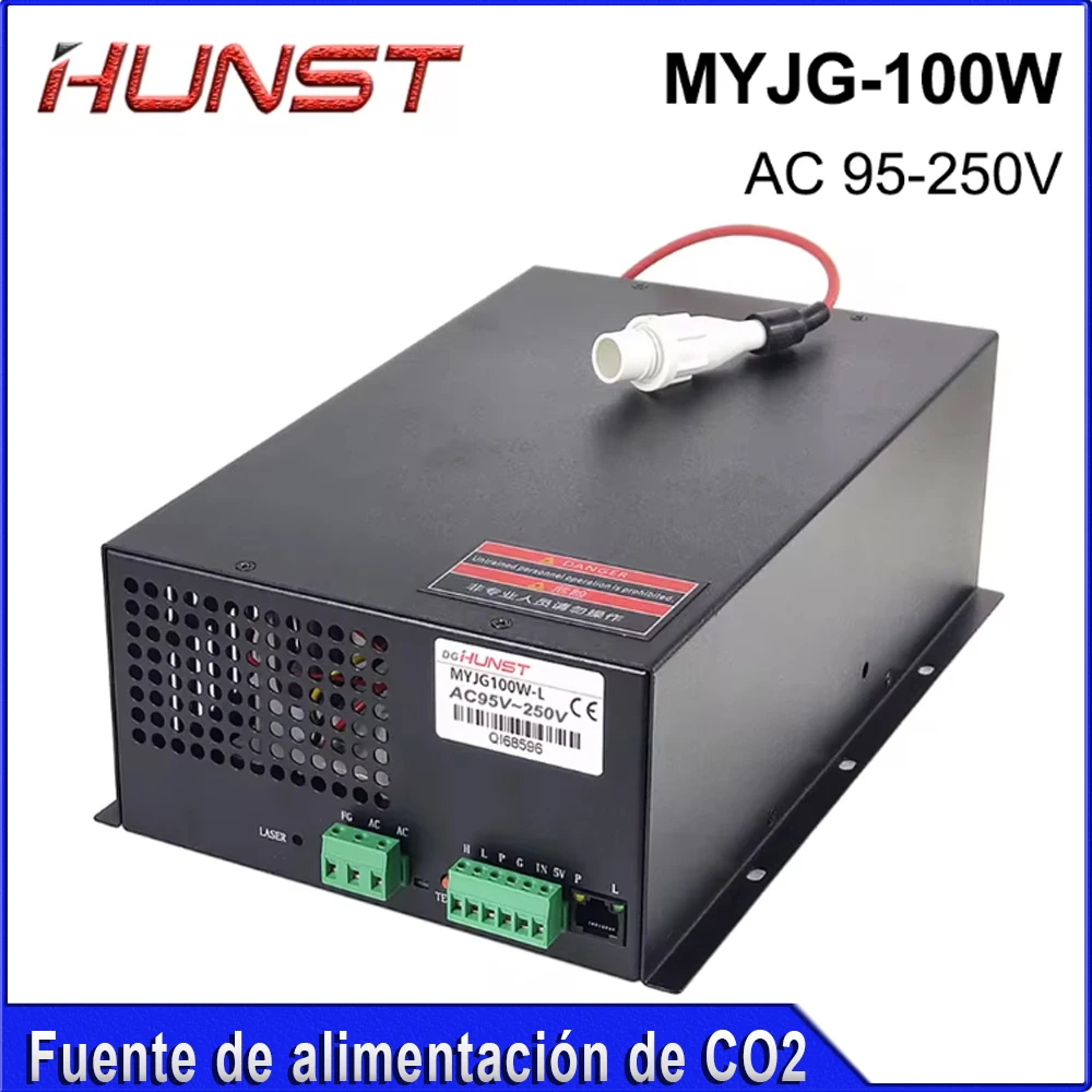 HUNST-CO2-Laser-Power-Supply-MYJG-100W-Supports-95-250V-Voltage-and-is ...