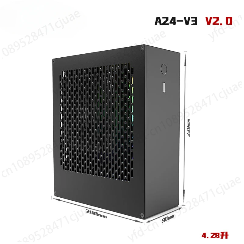 4-liter-Mini-A24-V3-2-0-Nuclear-Display-1u-Power-Itx-Chassis-All ...