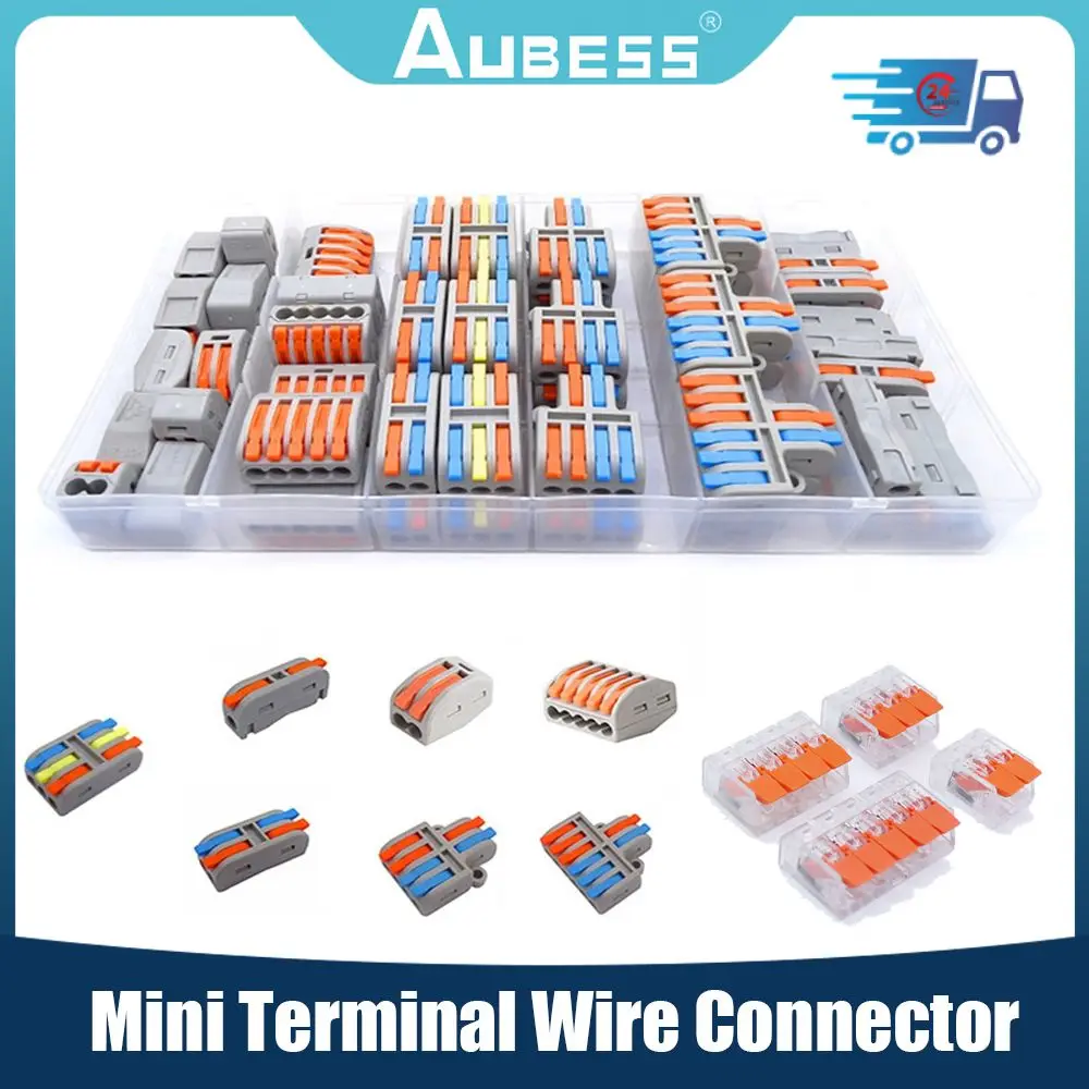Mini-Terminal-Wire-Connector-Universal-Quick-Cable-Electrical-Connector ...