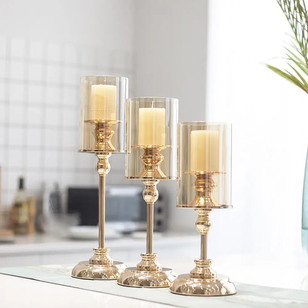 Retro-Elegant-Candle-Holder-Light-Luxury-Romantic-European-Style-Candle ...