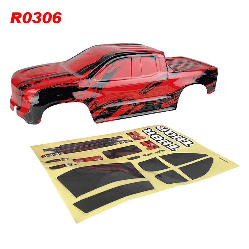 RC Car Shell R0306 Fit For VRX 1/10 Scale RC Trucks RH1011 RH1011M ...