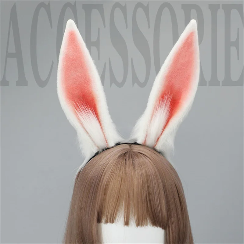 Anime-Pel-cia-Headband-para-Mulheres-Beast-Ear-Gongsun-Li-Coelho-Ear ...