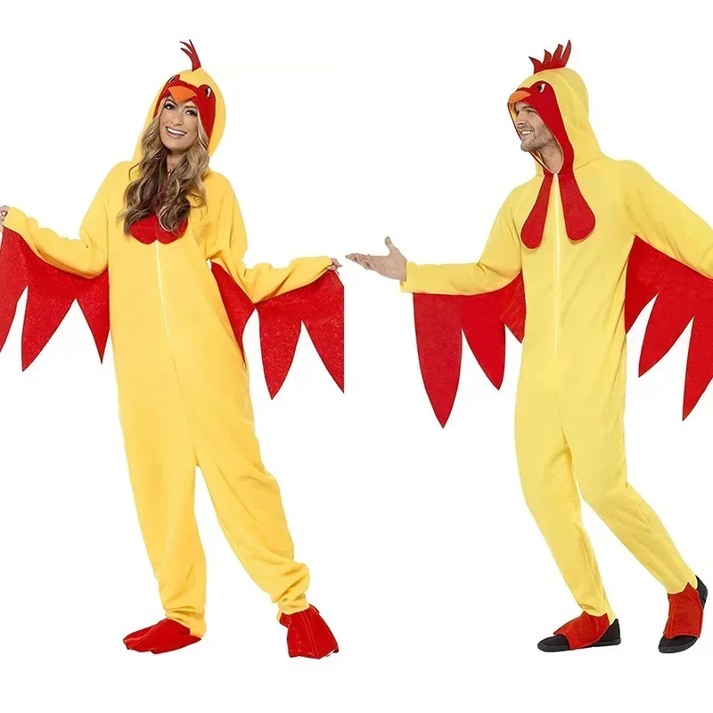 Disfraz-divertido-de-pollo-para-hombre-Mono-de-fiesta-de-Halloween-ropa ...