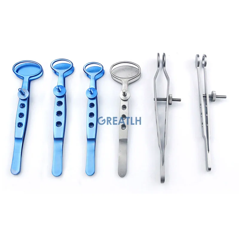 Ophthalmic Instrument Chalazion Forceps Titanium/stainless Steel ...
