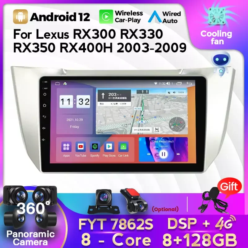 For-Lexus-RX300-RX330-RX350-RX400H-II-2-for-Toyota-Harrier-XU30-II-2 ...