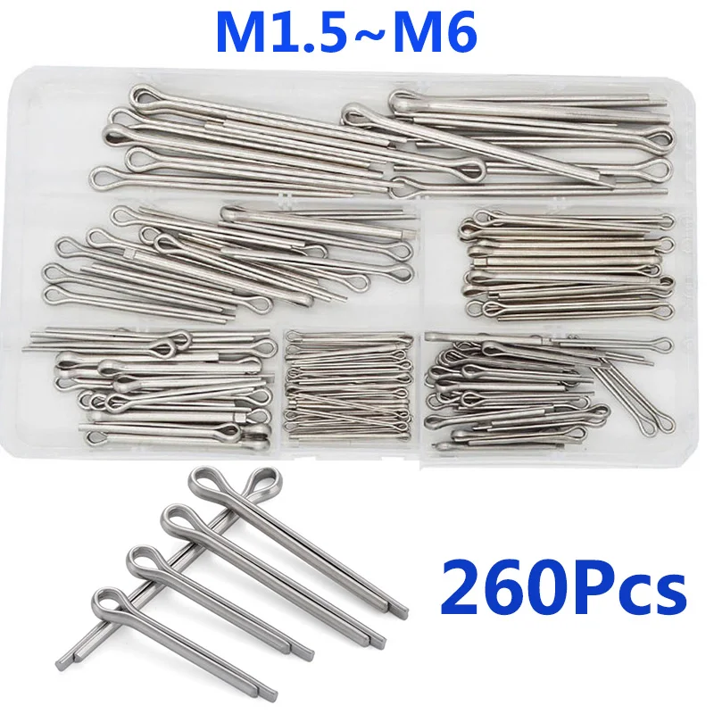 Stainless Steel Cotter Pins Set | Stainless Steel Assortment Kit - Set ...