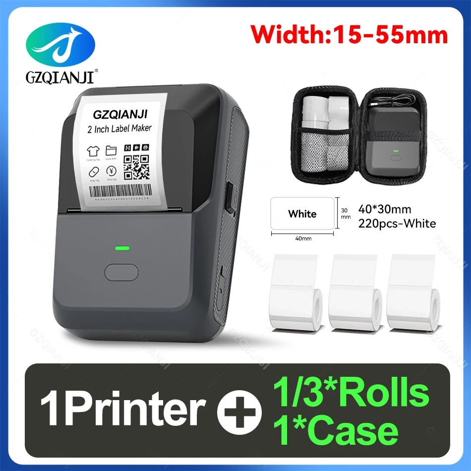 P7-Smart-Label-Mobile-Phone-Printer-Inkless-Bluetooth-Portable-Thermal ...
