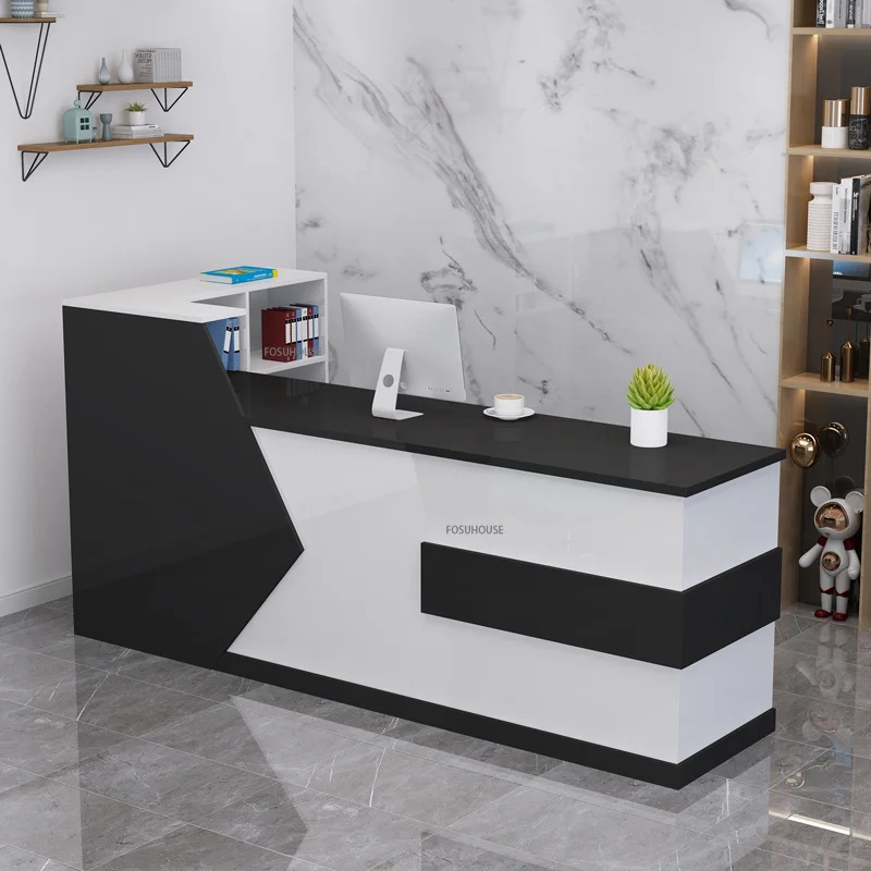 Showroom Counter Table Design