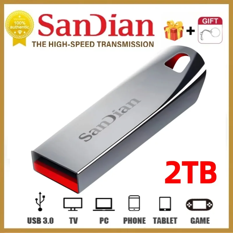 Mini-unidad-Flash-USB-3-0-de-Metal-Pendrive-de-alta-velocidad ...
