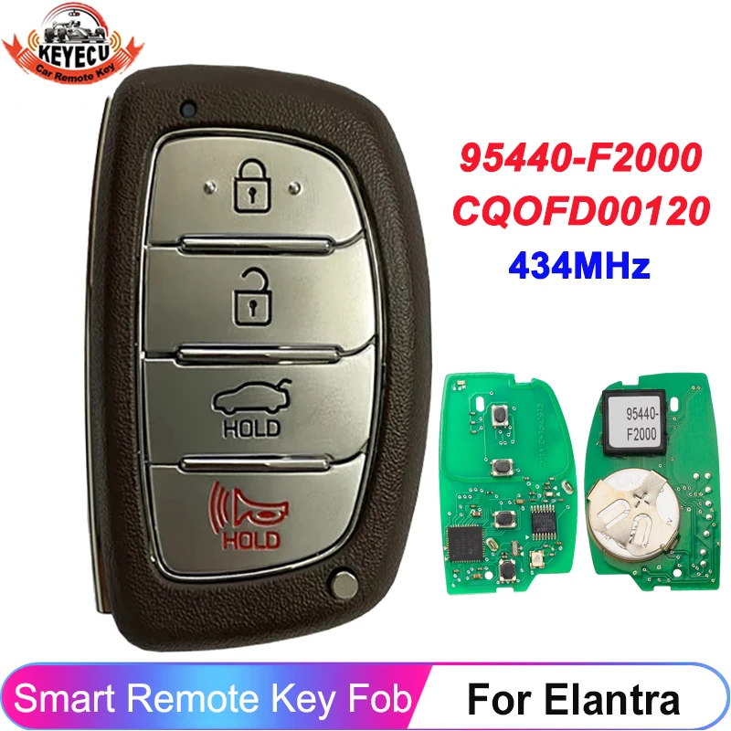 KEYECU 95440-F2000 95440-F3000 For Hyundai Elantra 2016 2017 2018 2019 ...