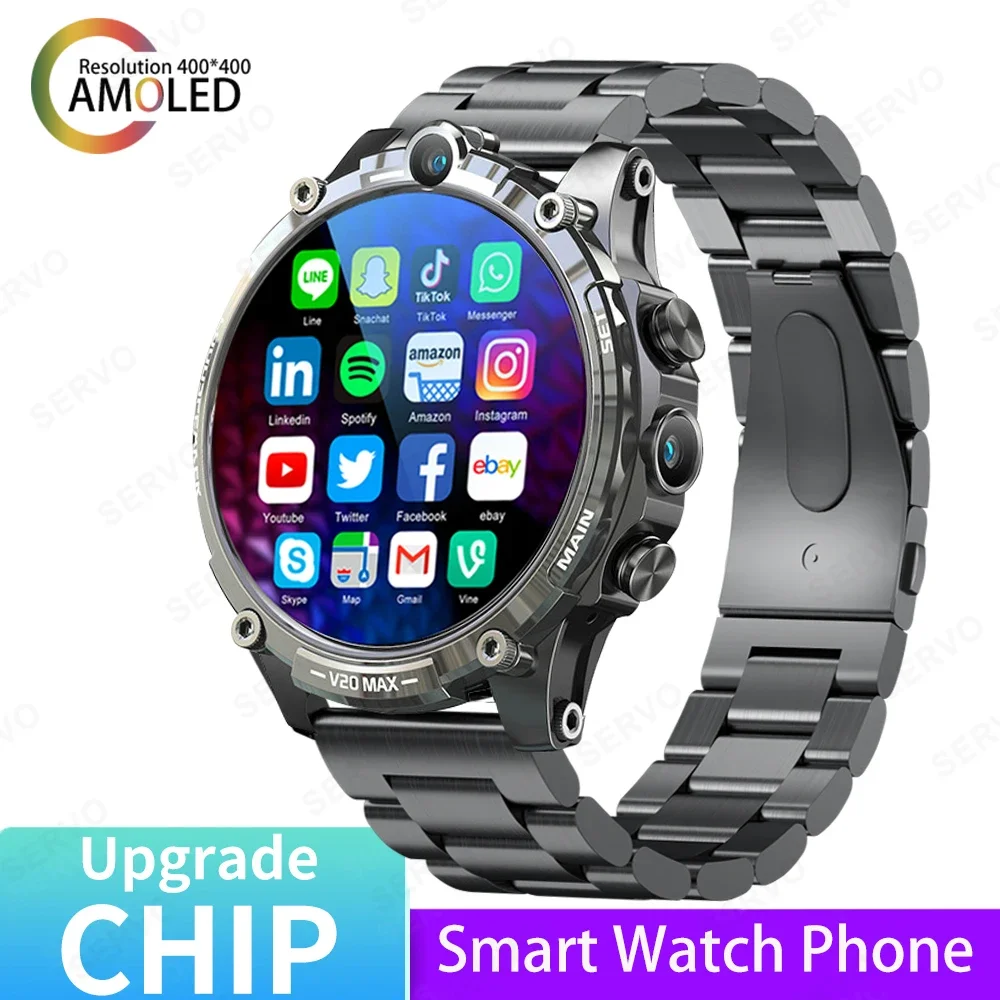 Original-4G-Smart-Watch-SIM-Card-4GB-128GB-Android-8-1-5MP-Dual-Camera ...