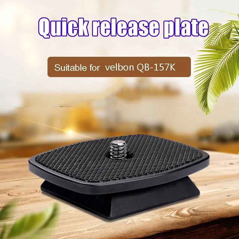 Metal-Quick-release-plate-for-Velbon-QRA-157k-PH-157Q-00R-888R-145K ...