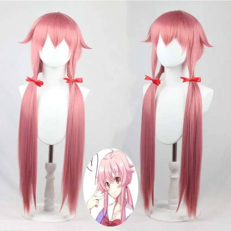 Gasai-Yuno-wig-long-pink-hair-wig-anime-Future-Diary-cosplay-hair ...