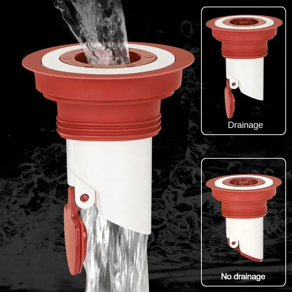 ABS-Shower-Floor-Drain-Useful-Dectable-Anti-odor-Sink-Strainer-Backflow ...