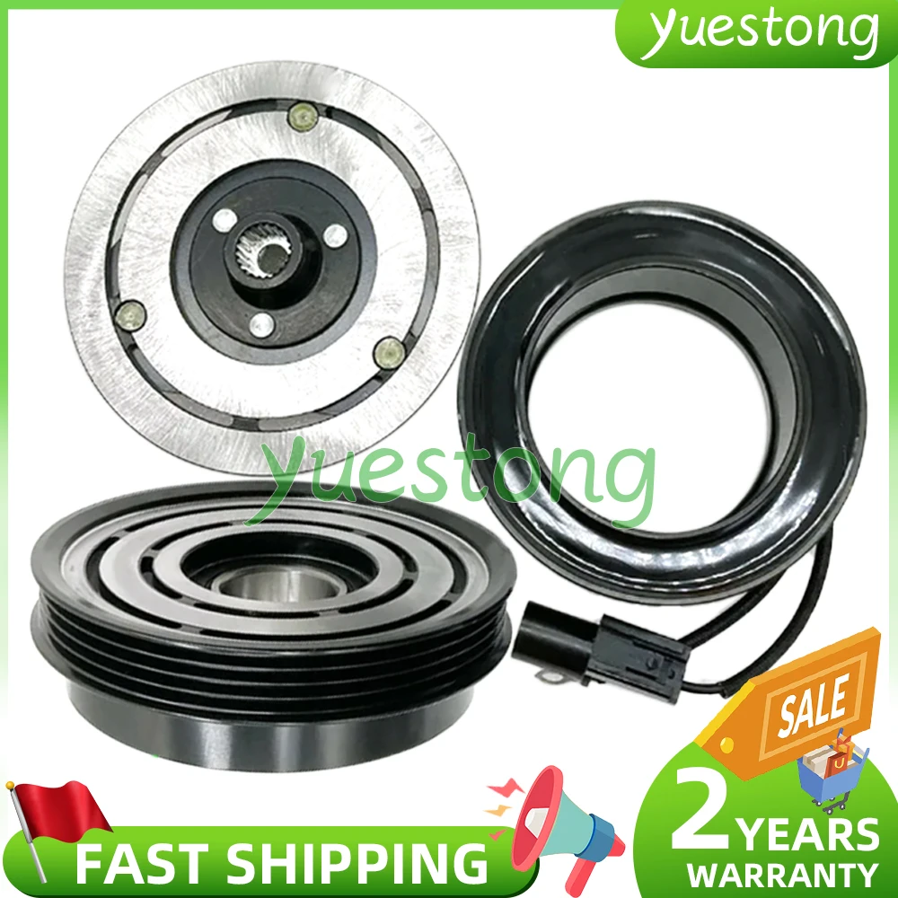 Conjunto de embrague de compresor de CA para Hyundai Matrix Getz Tucson ...