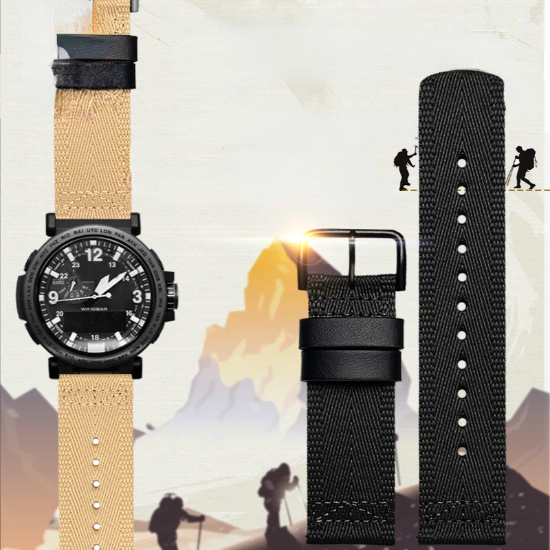 Nylon Watchband Accessories | Casio Prg 650 Band Strap | Casio Prg 600 ...