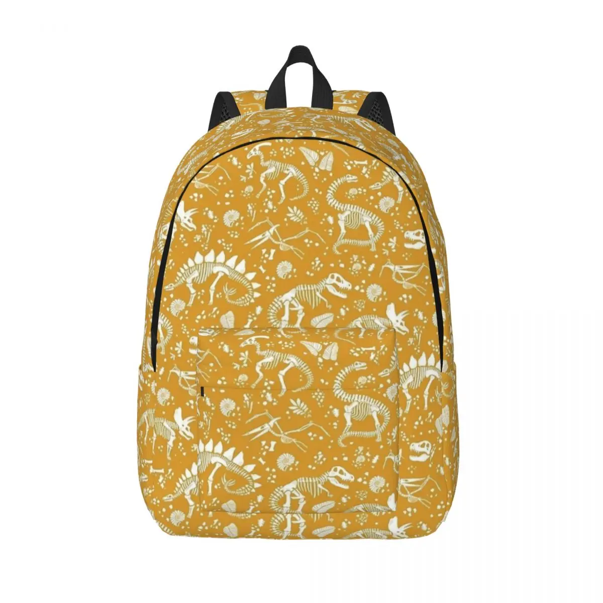 Excavated-Rex-Dinosaur-Fossils-Mustard-Backpack-Kids-Student-School ...