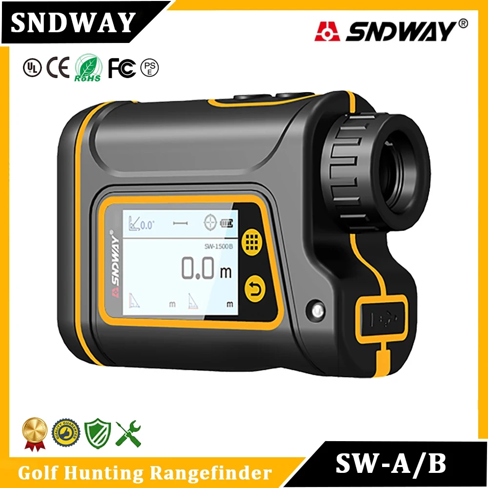 SNDWAY-Rangefinder-Golf-Distance-Meter-Laser-Range-Finder-1000M-1500M ...