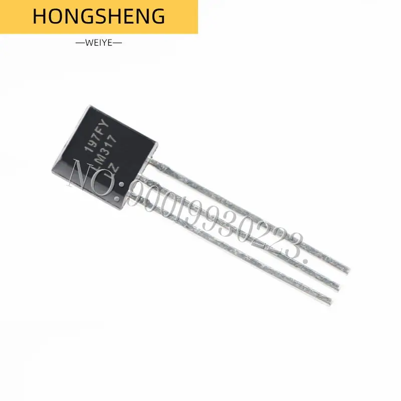 100-New-50pcs-lot-LM317-TO92-LM317LZ-LM317L-Voltage-Regulator-1-2V-to ...