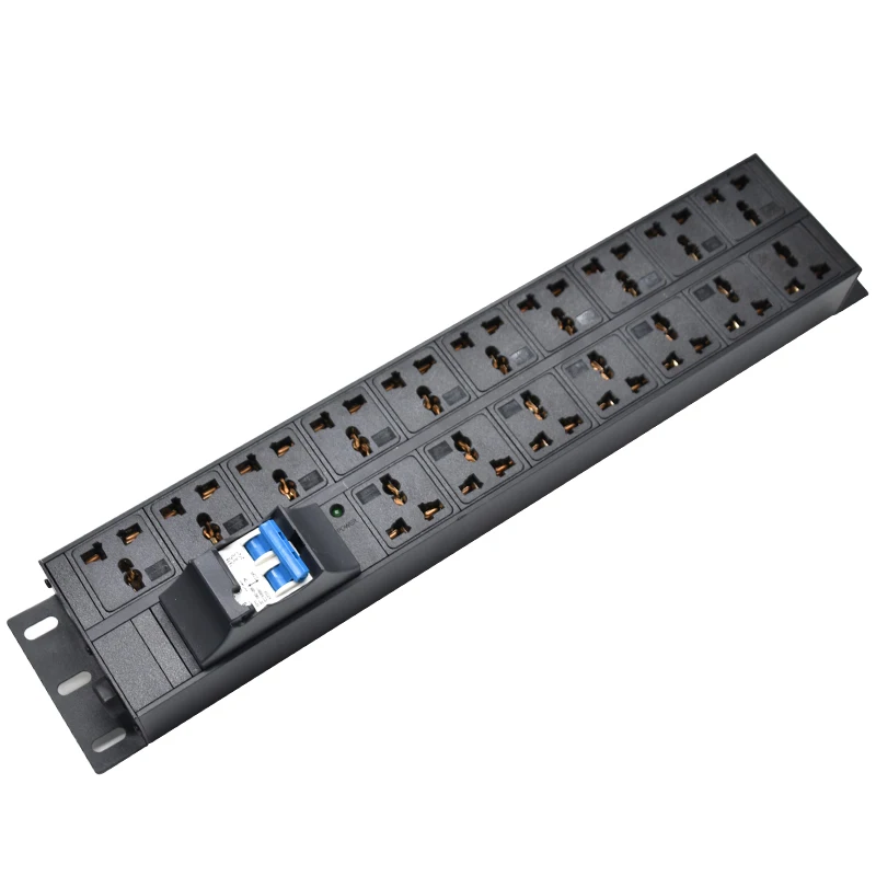 Cabinet-Network-2U-PDU-power-strip-17-Ways-socket-distribution-unit-16A ...