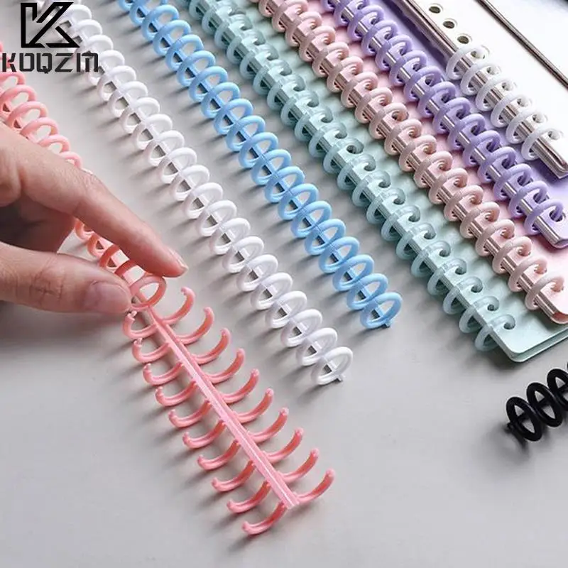 Anneau-de-Reliure-en-Plastique-30-Trous-Anneaux-en-Spirale-Ressort ...