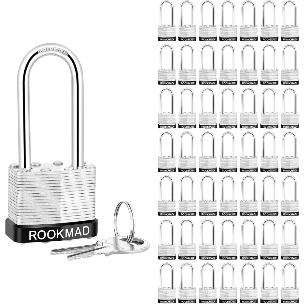 Keyed Padlocks, Laminated Steel Padlock, Keyed Alike Locks with Same ...