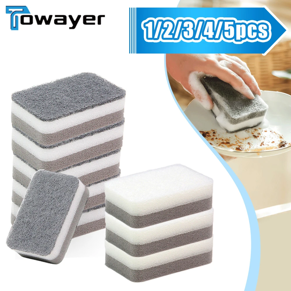 Double sided Dishwashing Cleaning Spong Mop Kitchen Decontamination ...