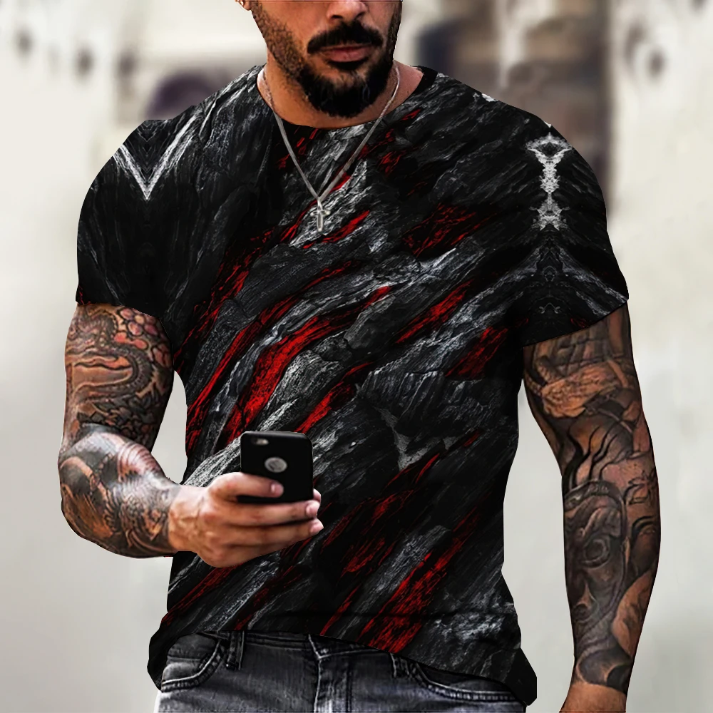 Outdoor-Quality-Casual-Relaxed-Paragraph-Clothing-Summer-Men-S-T-Shirt ...