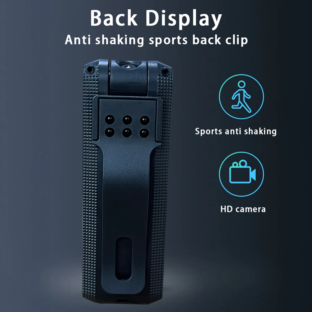 Mini Camera HD 1080P Micro Body Camcorder Night Vision DV Video Voice ...