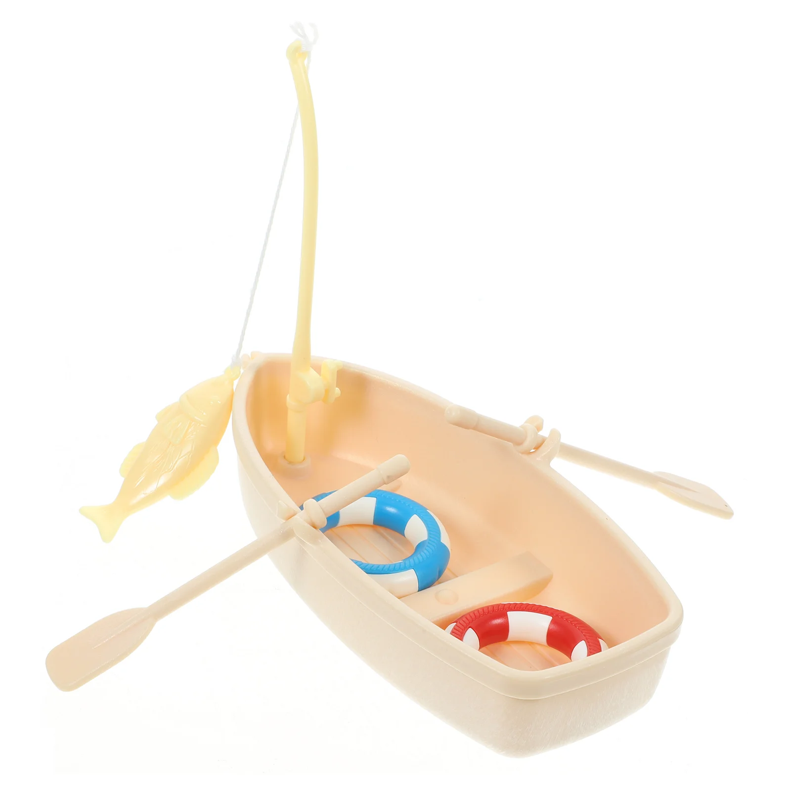 Aquarium-Decoration-Floating-Toy-Boat-Rowing-Ornament-Children-s-Toys ...