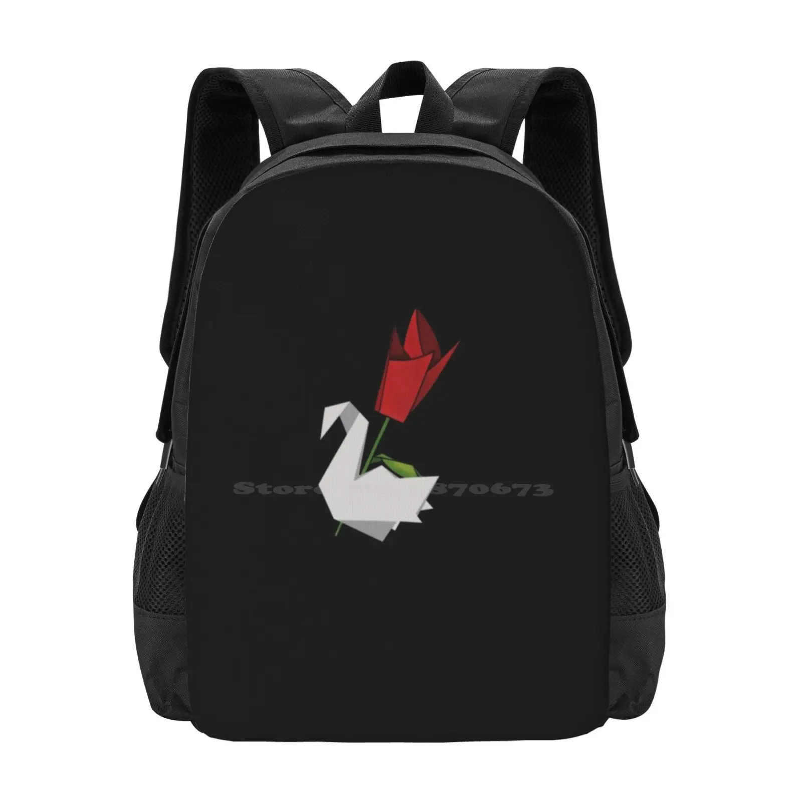 Prison-Break-Rose-And-Crane-Hot-Sale-Schoolbag-Backpack-Fashion-Bags ...