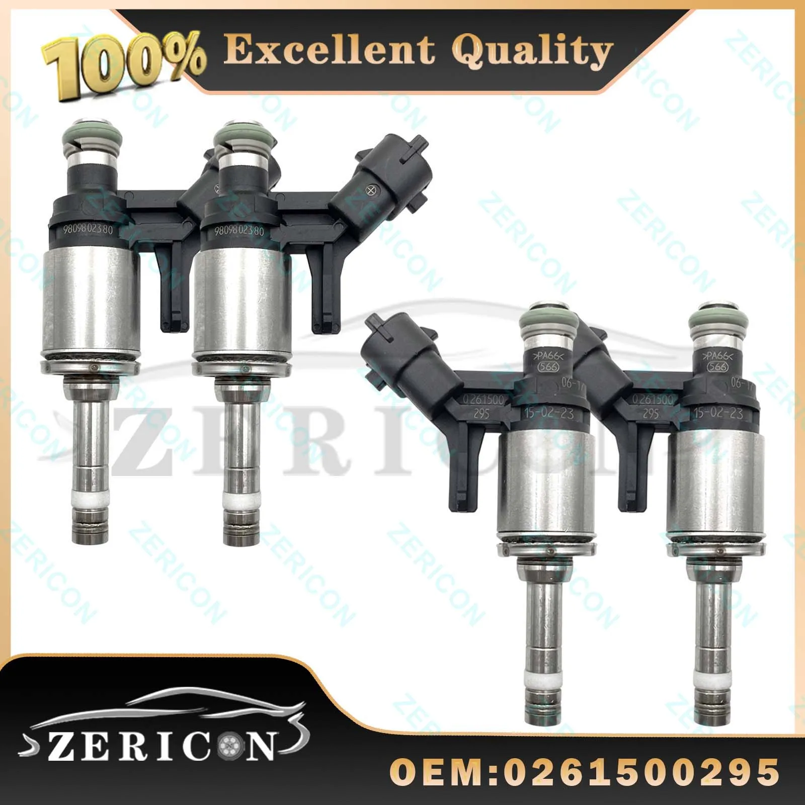 1-4pcs-Original-0261500295-9809802380-90-New-Fuel-Injector-For-BMW-F20 ...