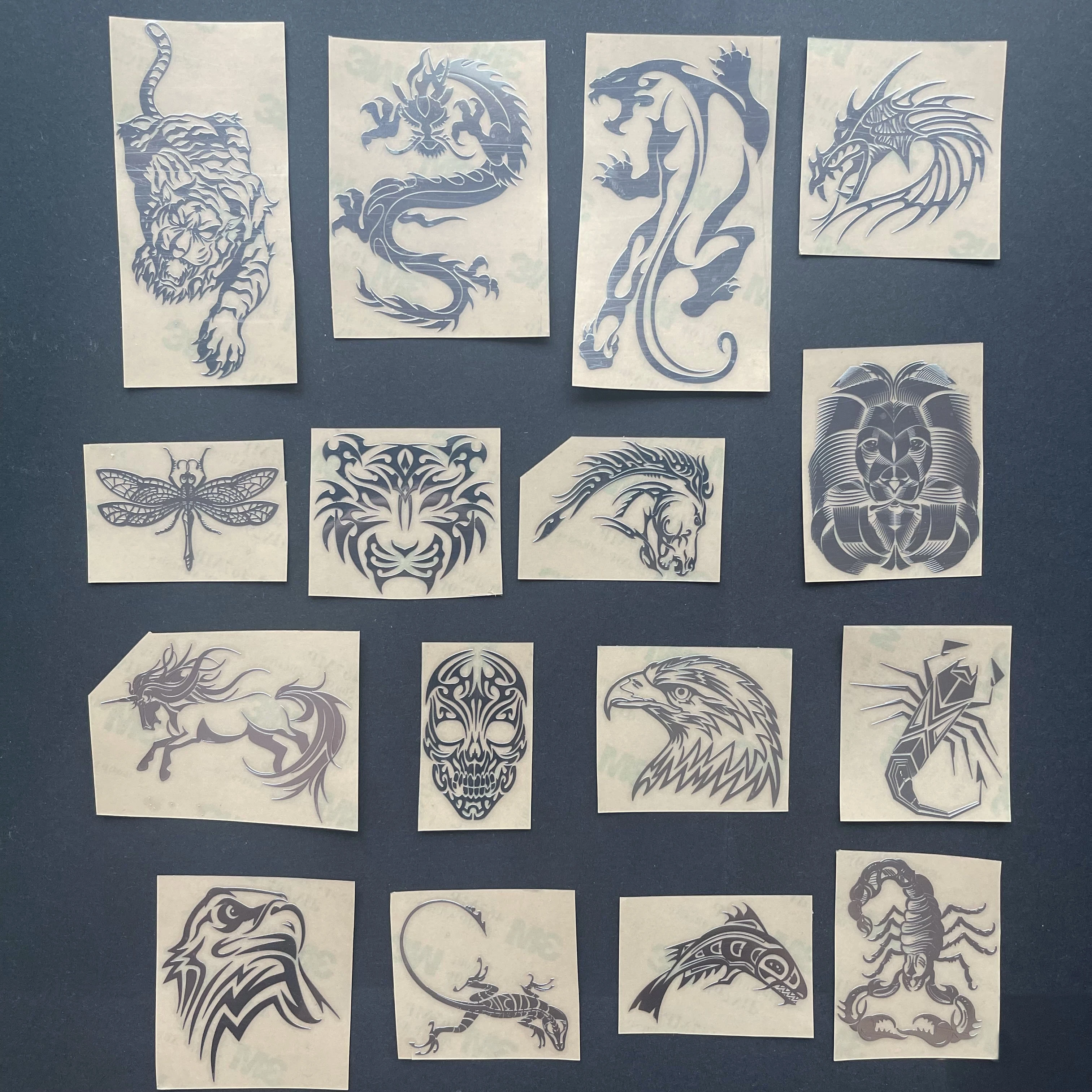 Metal Car Separation Sticker | Metal Stickers Animal Car | Car Metal ...