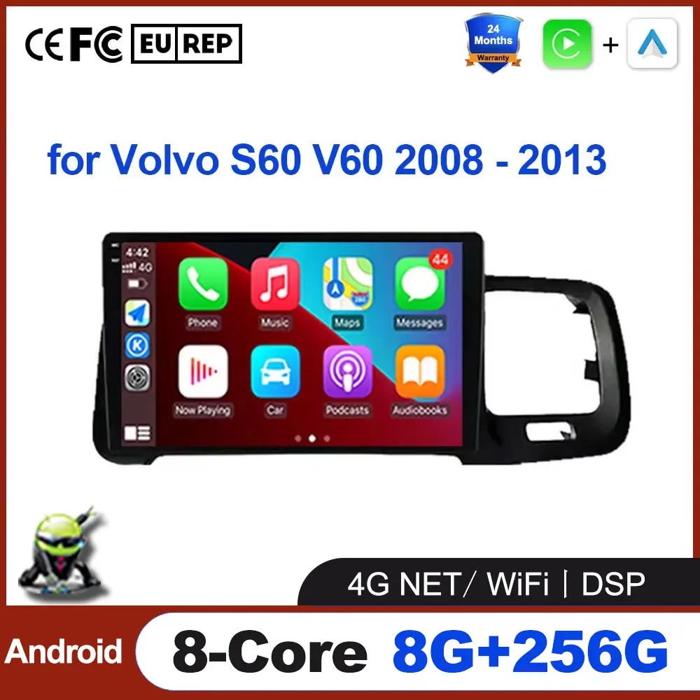 Android-Auto-Car-Radio-for-Volvo-S60-V60-2008-2013-radio-GPS-Video ...