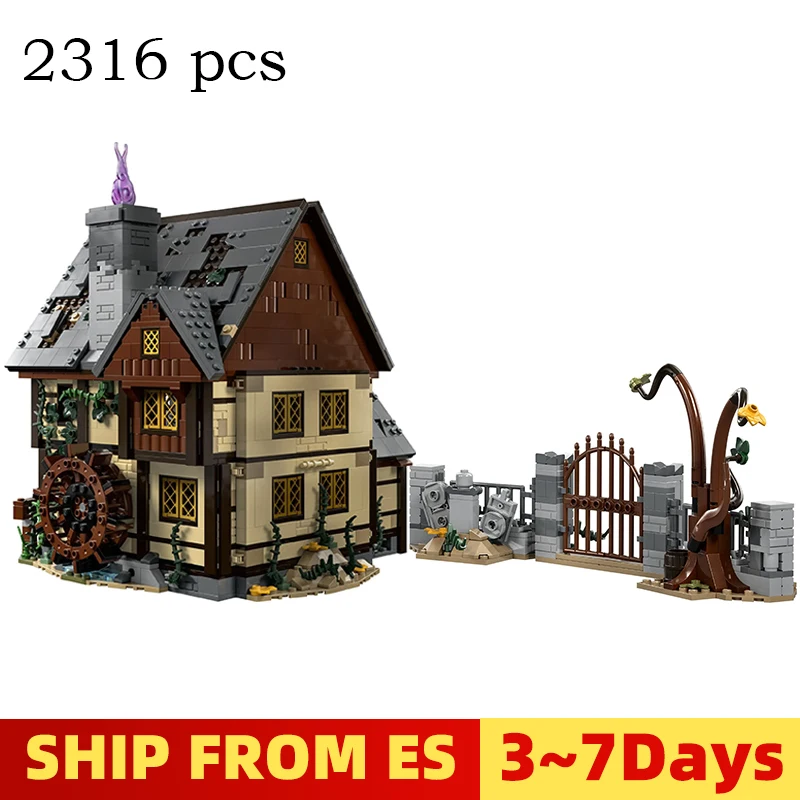 2316pcs-New-Ideas-compatible-21341-The-Sisters-Cottage-Large-building ...