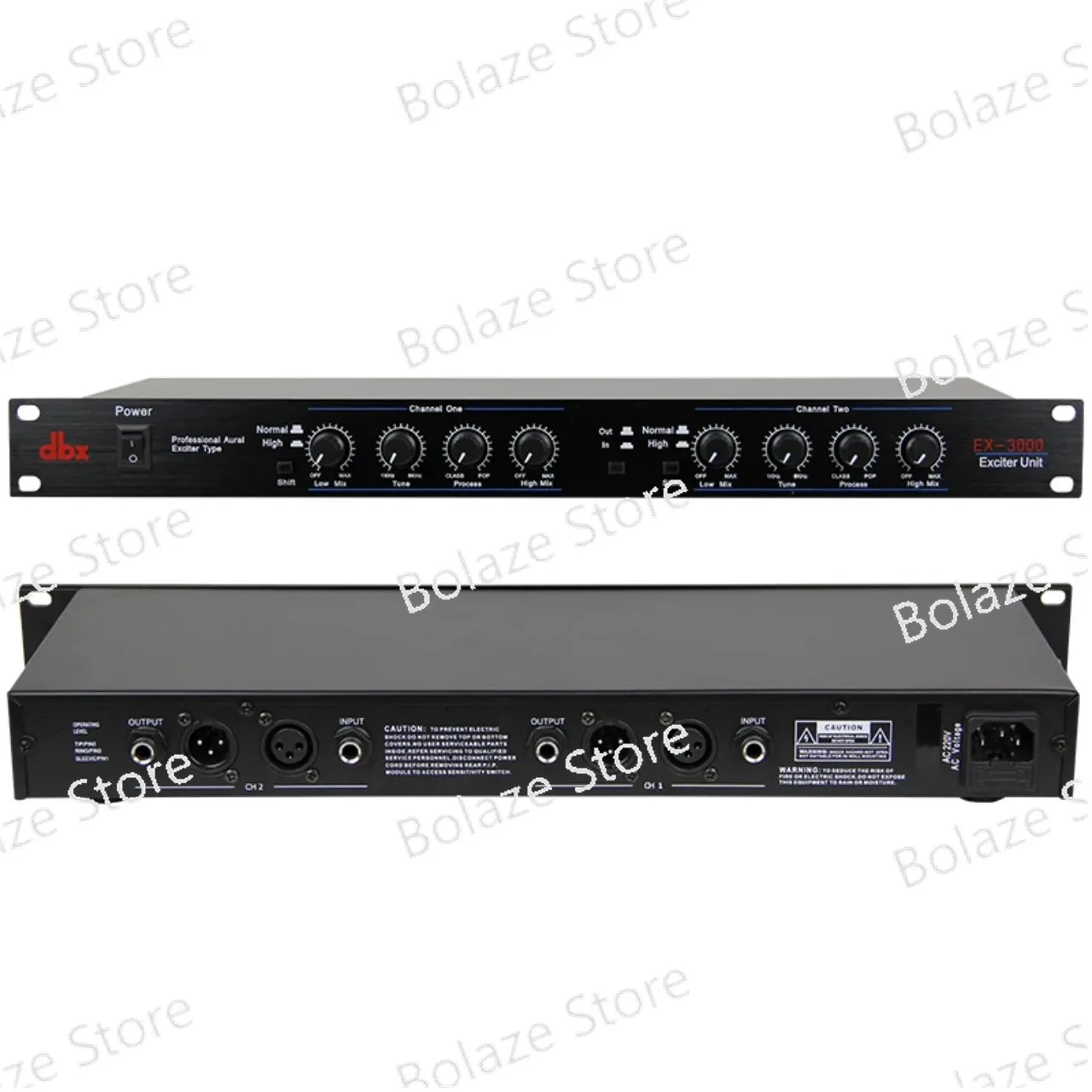 Excitor-Frente-Efftor-udio-N-vel-Microfone-Vocal-Vocal-processador ...