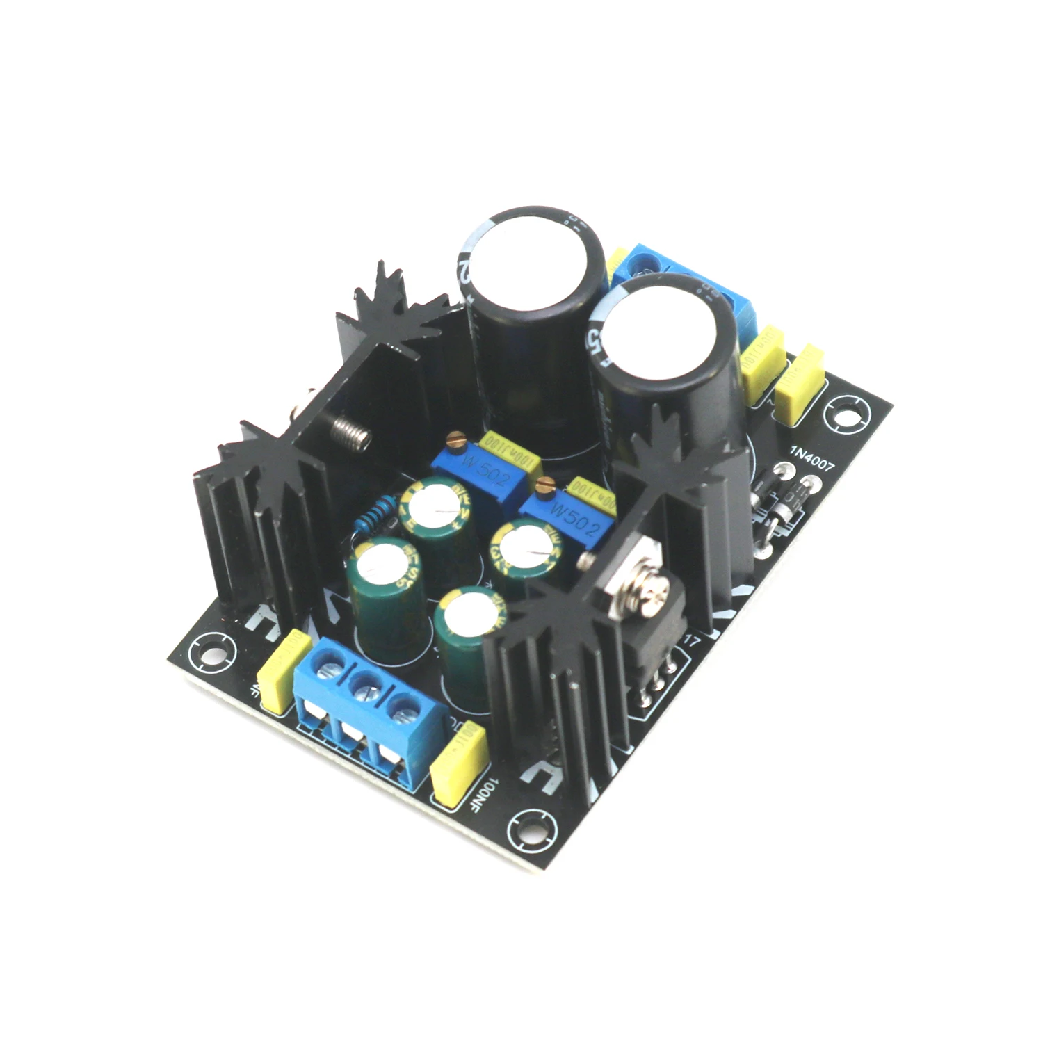 AC-DC LM317 LM337電圧レギュレータフィルター電源正負調整可能5V 12V 15V 18V 24VオーディオDACフロントイヤー ...