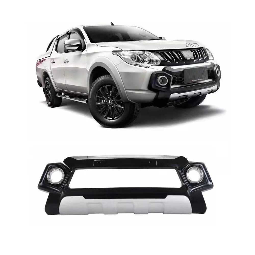 Exterior-Auto-Front-Bumper-Fit-For-Mistubisi-Triton-L200-2015-2016-2017 ...