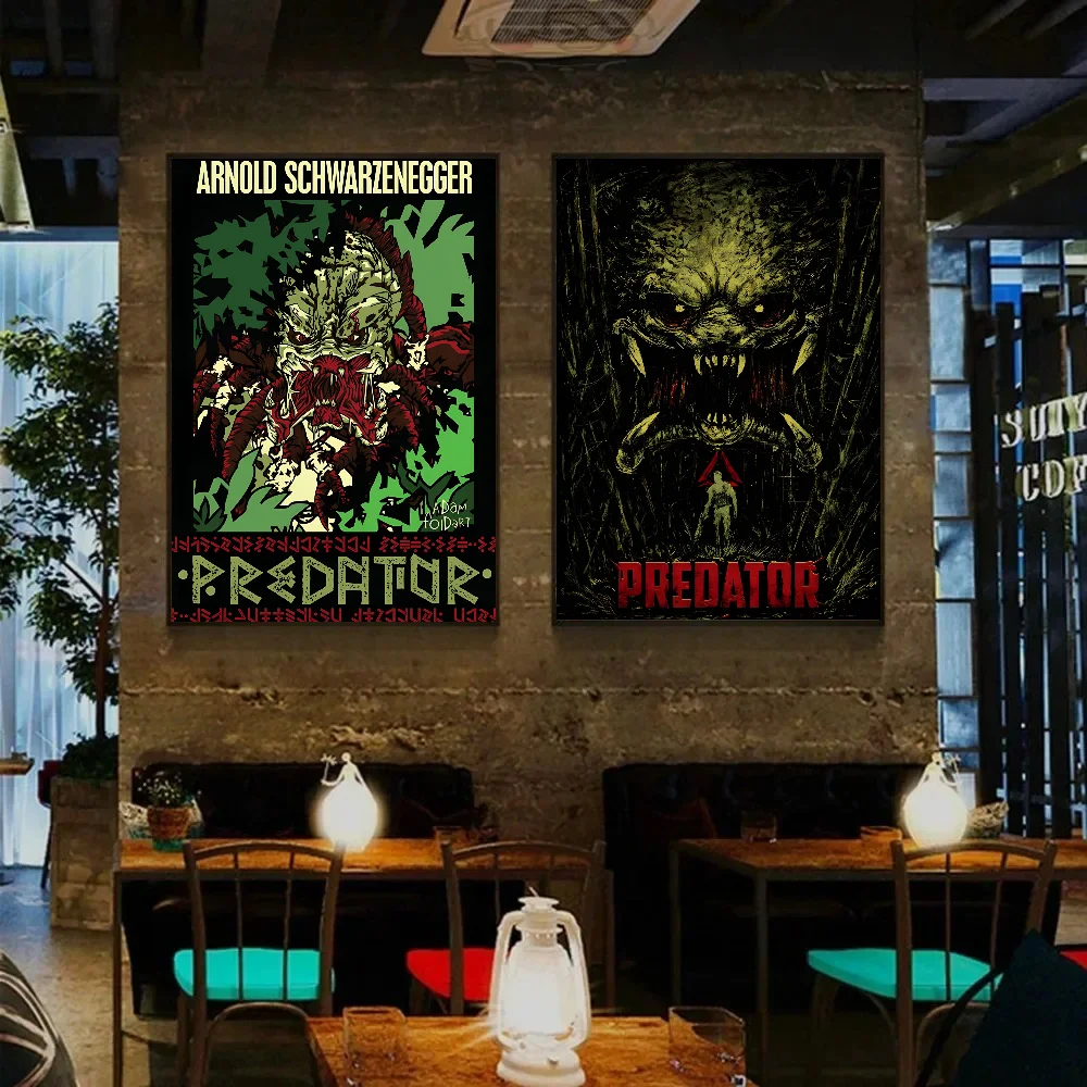 The Predator Poster Paper Print Home Living Room Bedroom Entrance Bar ...