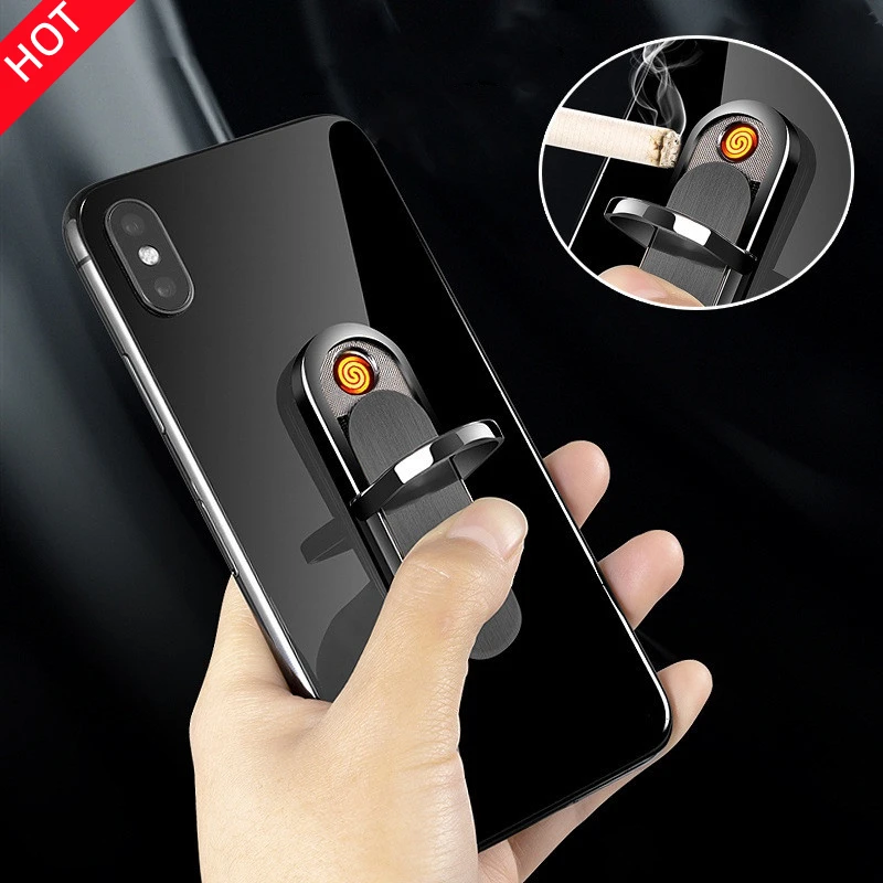 The-Latest-Creative-Portable-USB-Charging-Tungsten-Lighter-Can-Be-Used ...