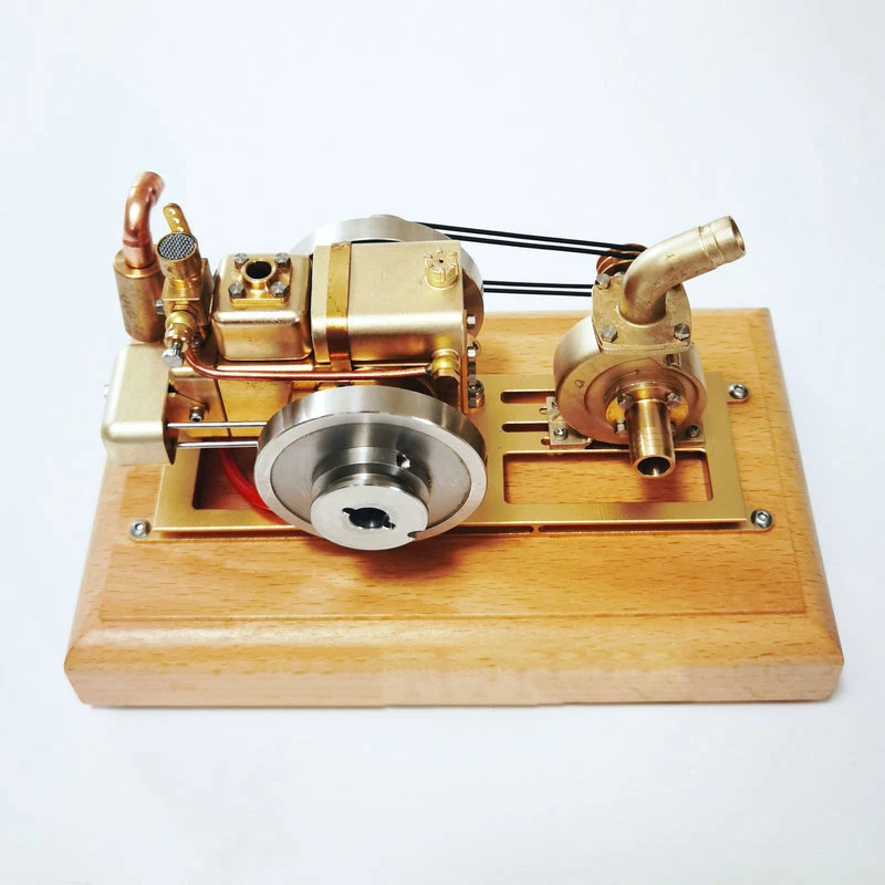 Mini Single Cylinder Diesel Engine Brass Pump Watermachine Model ...