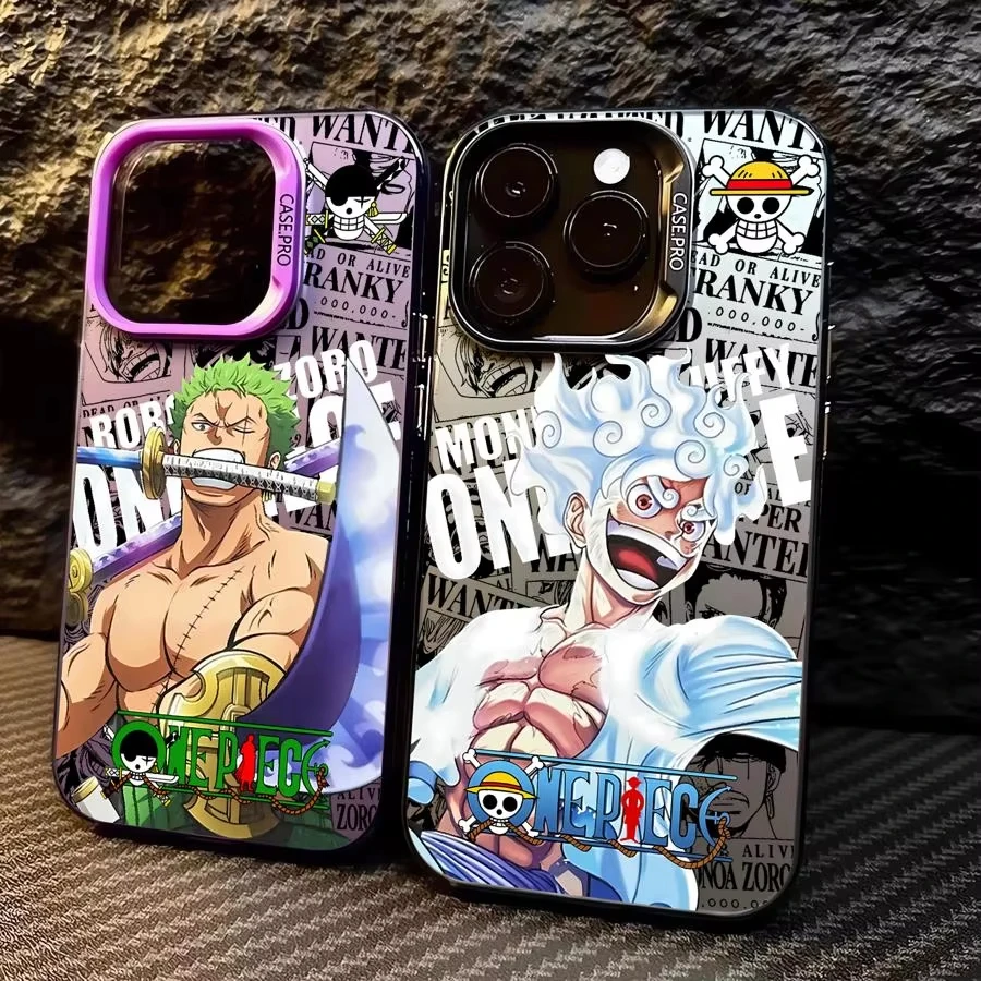 Anime Luffys Zoros Ones Pieces Anti-Fall Matte Phone Case for Redmi A2 ...